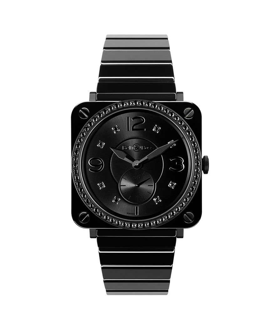 BR-S BLACK CERAMIC PHANTOM DIAMONDS – Bell & Ross